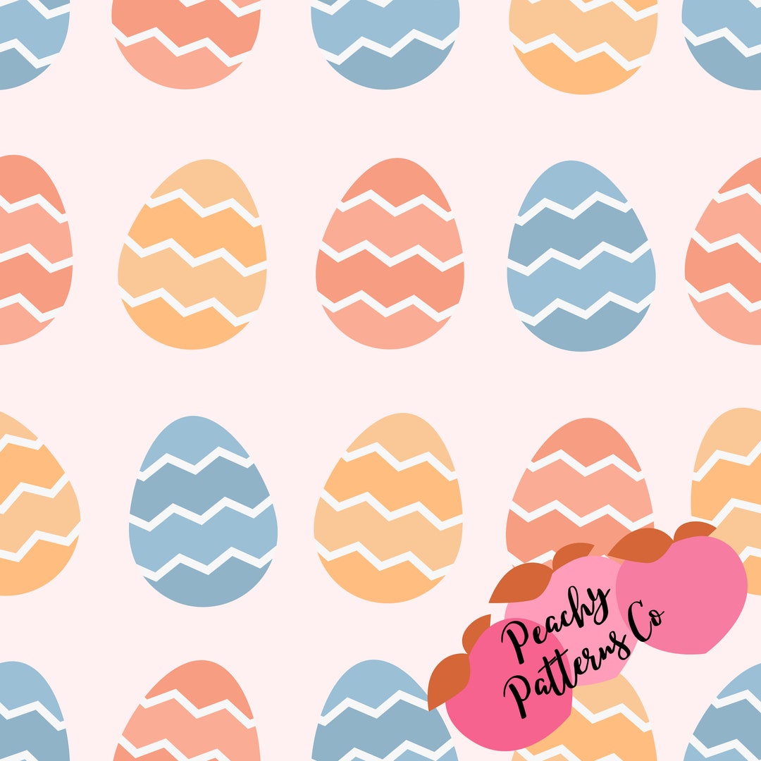 Spring Boys Easter Eggs Seamless Design, Fabric Seamless Design, Daisy ...