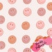 Smiley Face Fabric Seamless Design, Fabric Seamless Design, Smiley ...