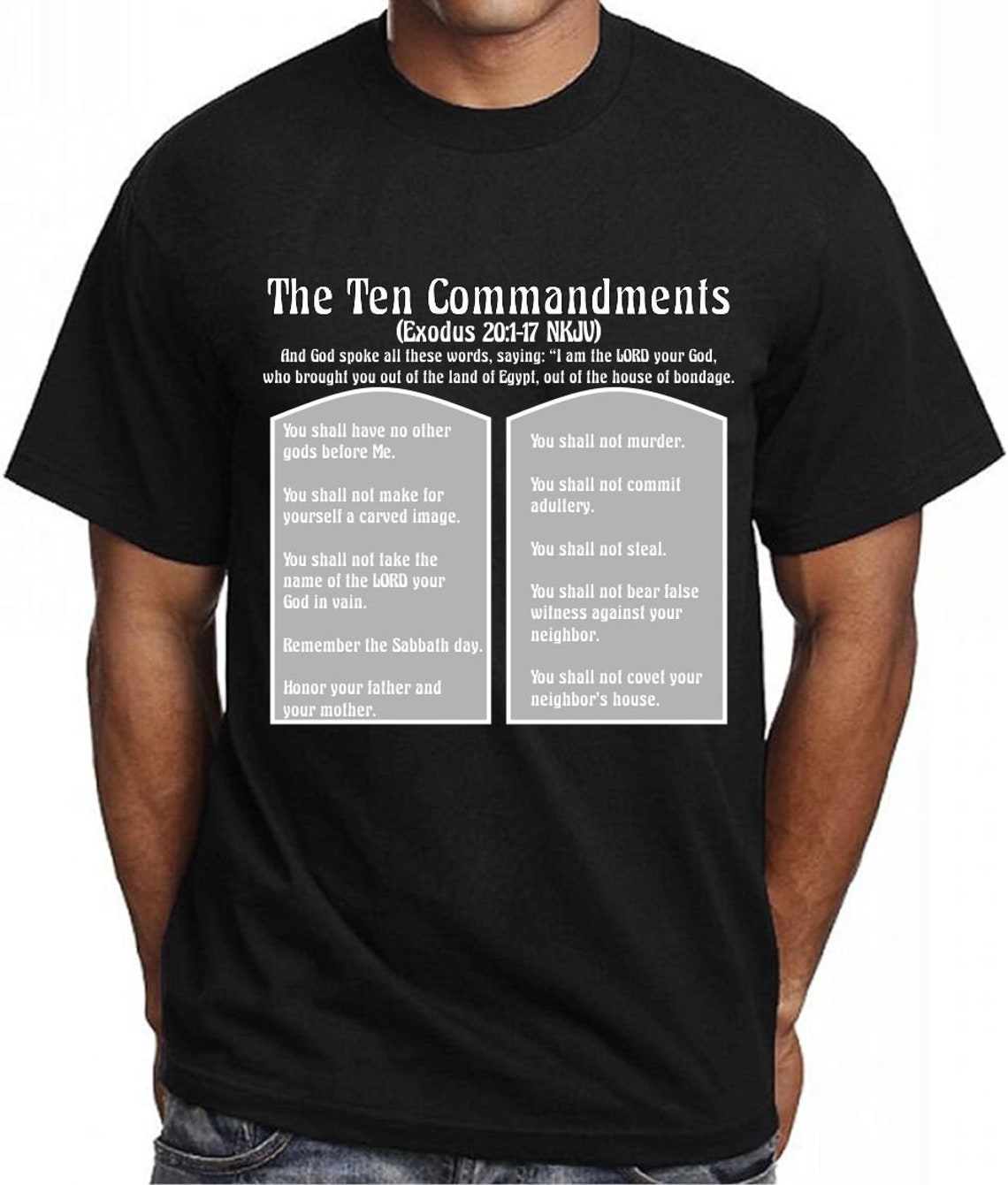 Ten Commandments Svg, Png, Jpg, Eps, and Pdf - Etsy