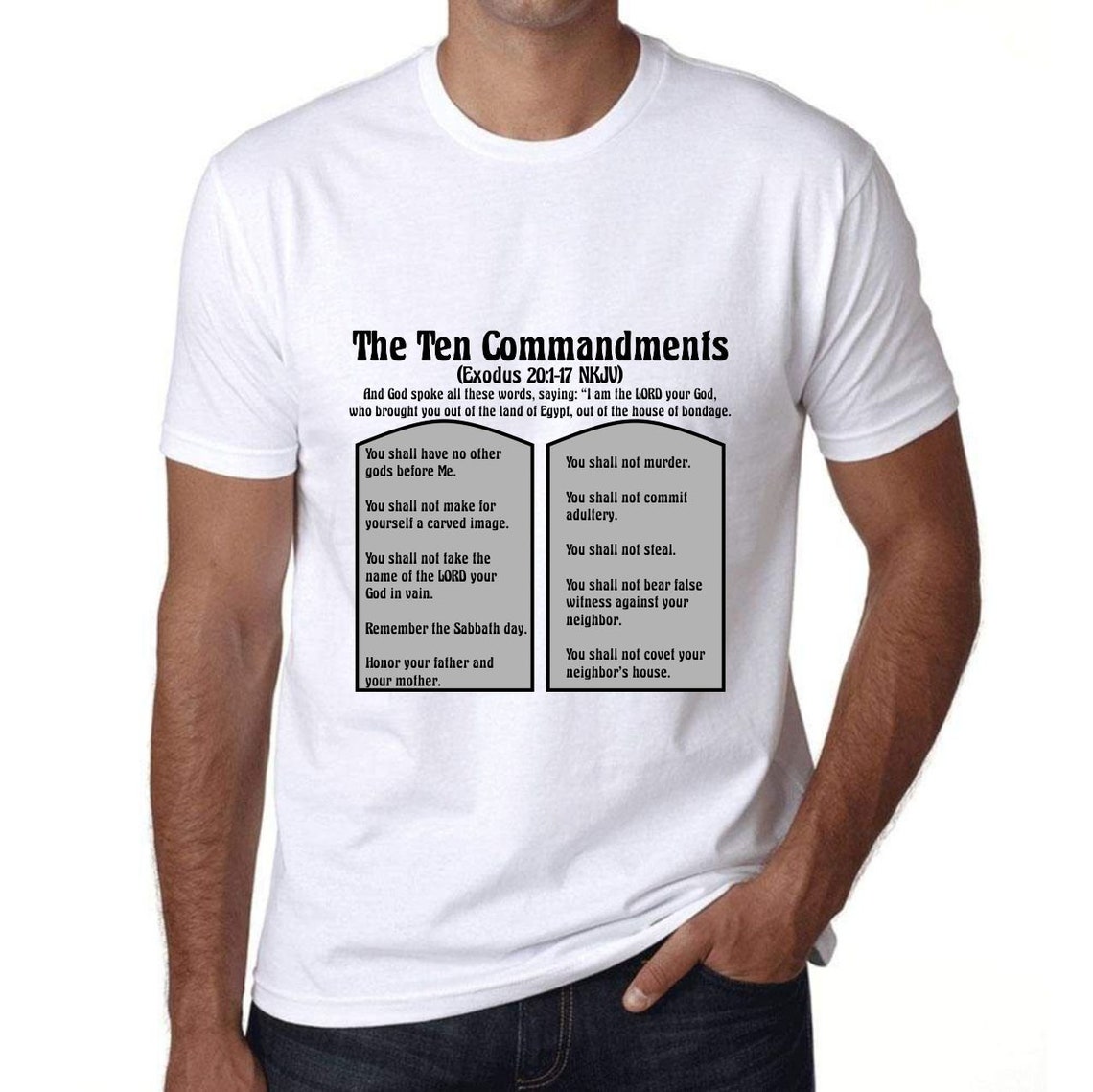 Ten Commandments Svg, Png, Jpg, Eps, and Pdf - Etsy