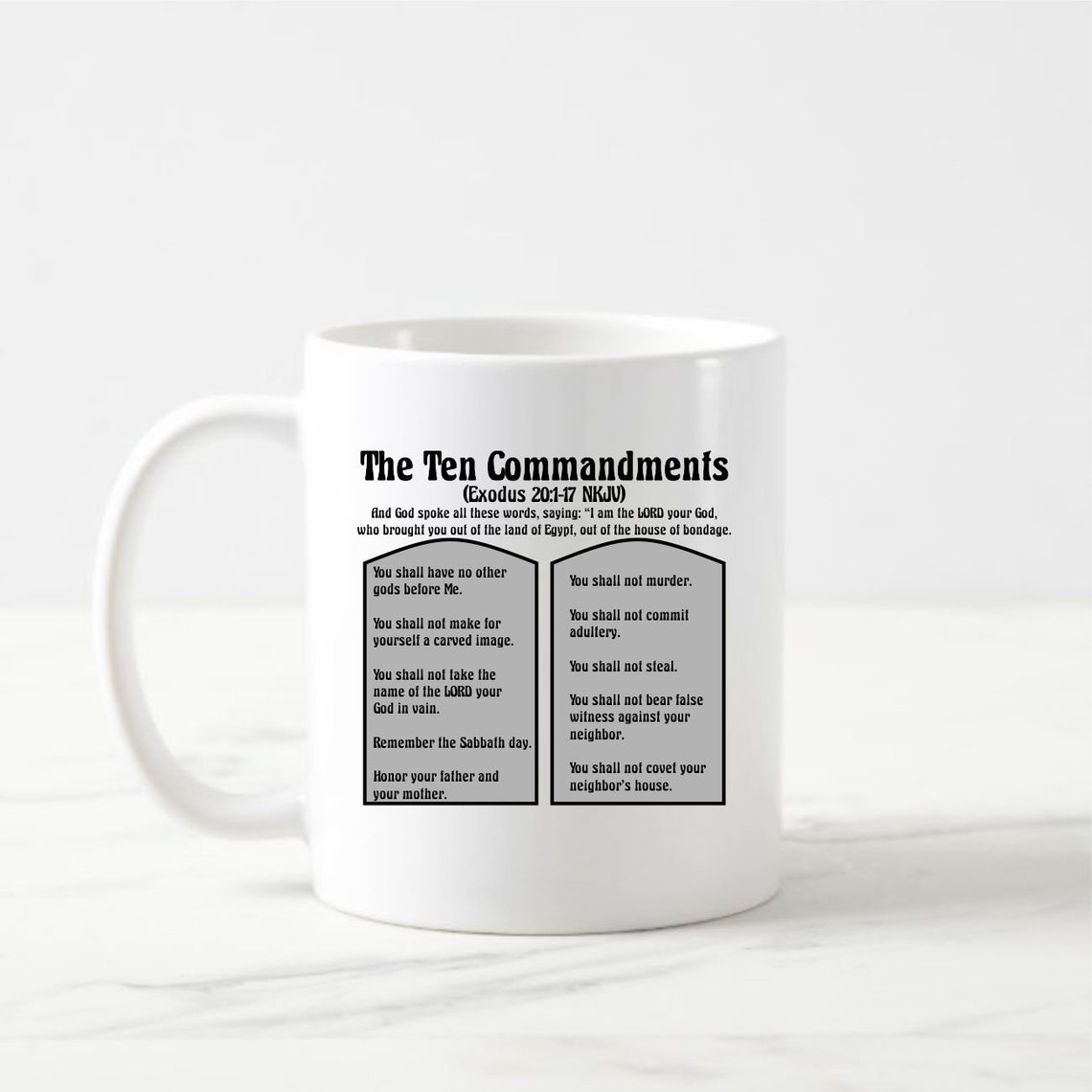 Ten Commandments Svg, Png, Jpg, Eps, and Pdf - Etsy