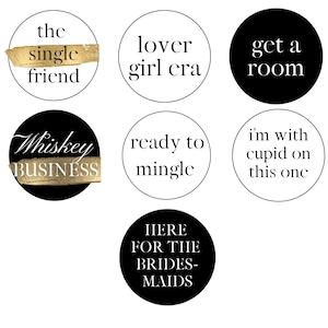 Photo Booth Props - Wedding 7 Piece (double Sided) - Etsy