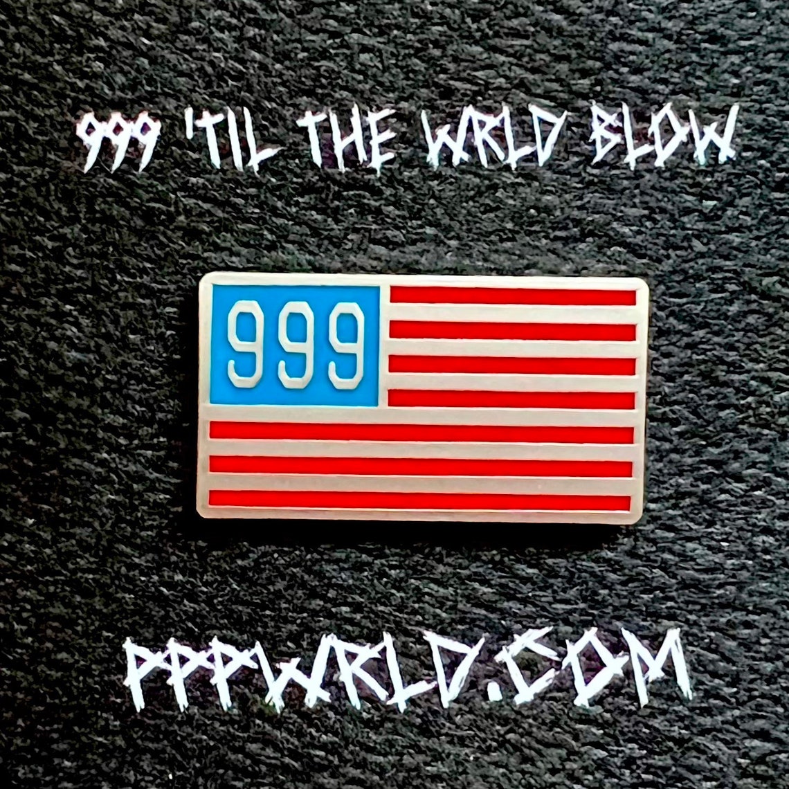 999 Flag Hard Enamel Pin - Etsy