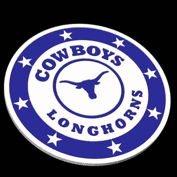 Dallas Cowboys Cnc Files - Etsy