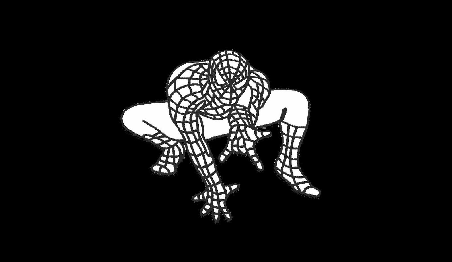 2D CNC Digital File Download - Spider Man Wall Art - Aspire | Vectric ...