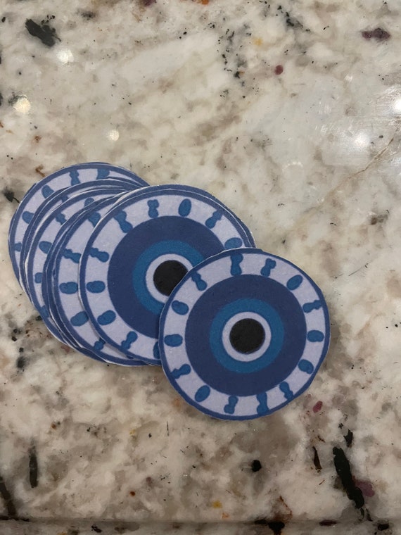 Evil Eye Protect Sticker One Pack of One Evil Eye - Etsy