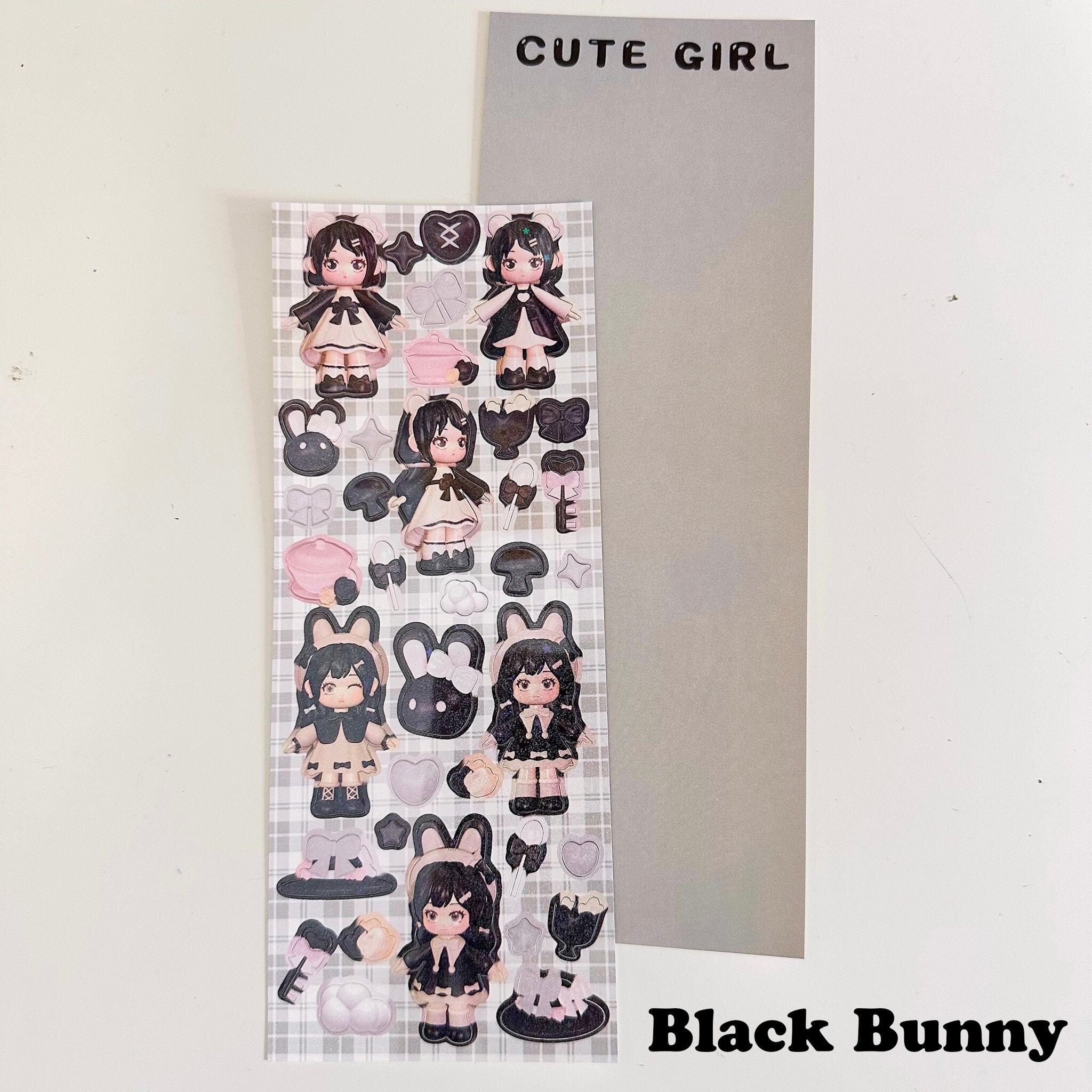 Kpop Polco Deco Stickers costume Girl Sticker - Etsy Canada