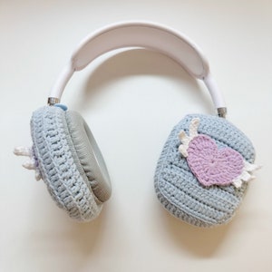 AIRIES AirPod Max Crochet Cover - Angel Heart | Handmade Custom ...