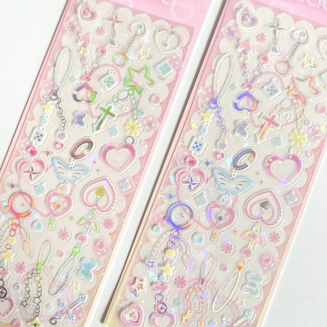 Kpop Polco Deco Stickers galicici Charm Sticker 1 PC Kawaii Cute Kpop ...