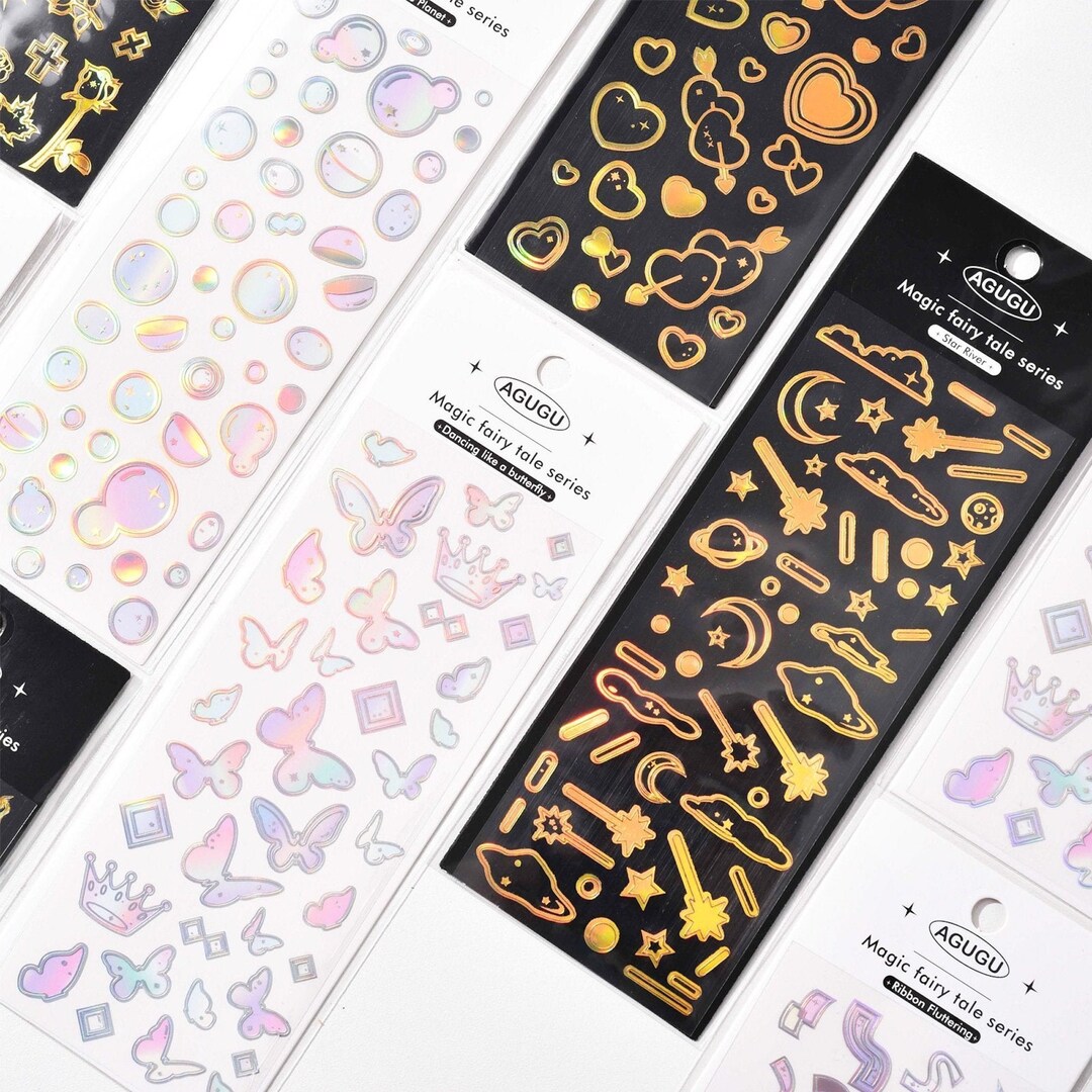 Kpop Polco Deco Stickers magic Fairytale 1 PC Kawaii Cute Kpop ...