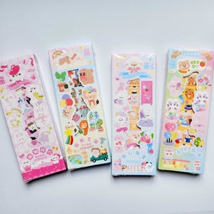50 Pack Kawaii Stickers | Cute Kpop Toploader Decal Deco Polco Korean ...