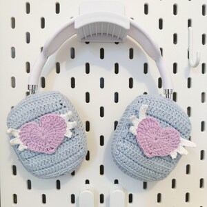AIRIES AirPod Max Crochet Cover - Angel Heart | Handmade Custom ...