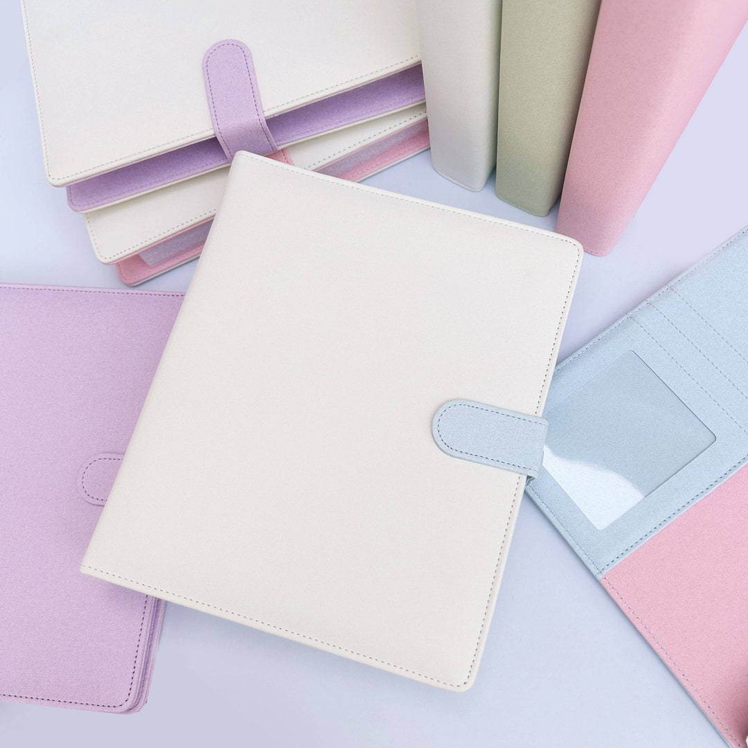 A5 Macaroon Glitter Photocard Binder Album | Collect Book Photo Album ...