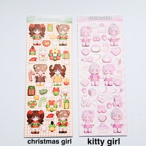 Kpop Polco Deco Stickers "waka Girl" Sticker - 1 PC | Kawaii Cute Kpop ...