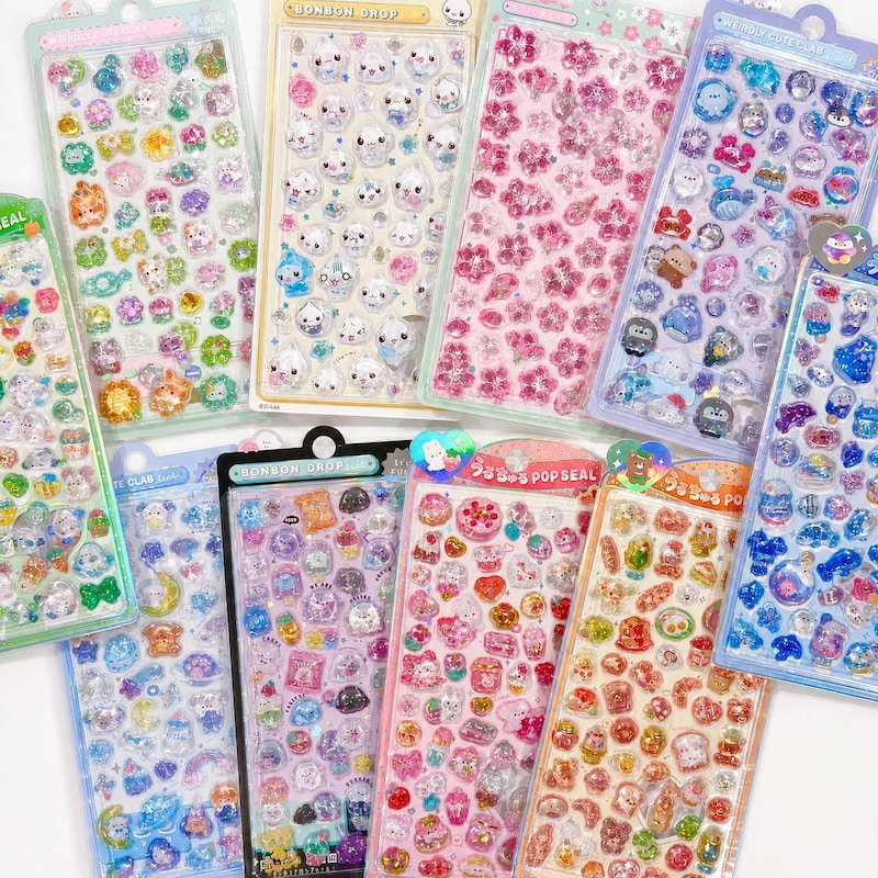 Bonbon Drop Stickers - Etsy