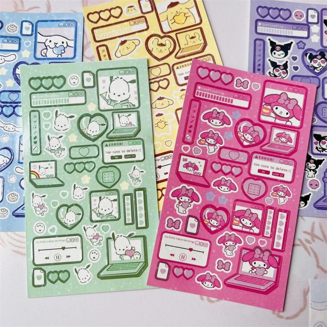 Kpop Polco Deco Stickers kawaii Characters 1 PC - Etsy