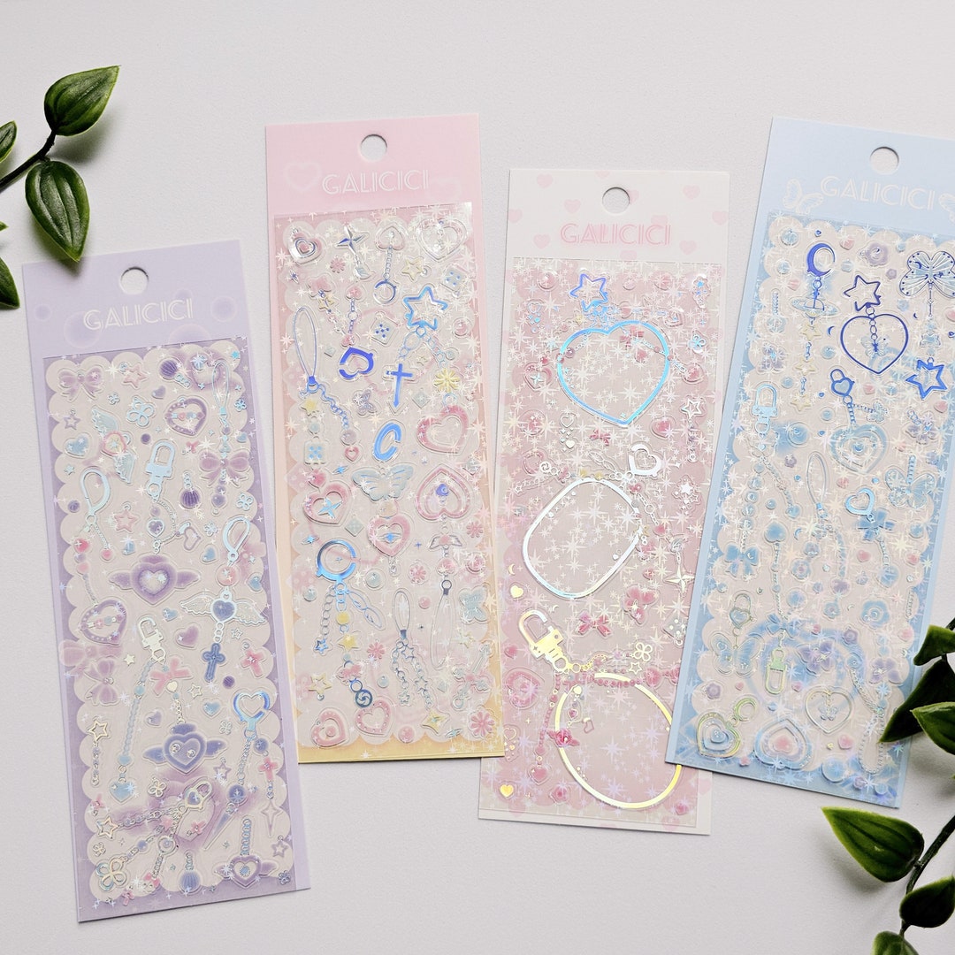 Kpop Polco Deco Stickers "galicici Charm" - 1 PC | Kawaii Cute Kpop ...