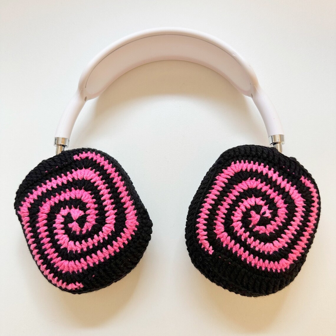 AIRIES AirPod Max Crochet Cover - Candy | Handmade Custom Headphone ...