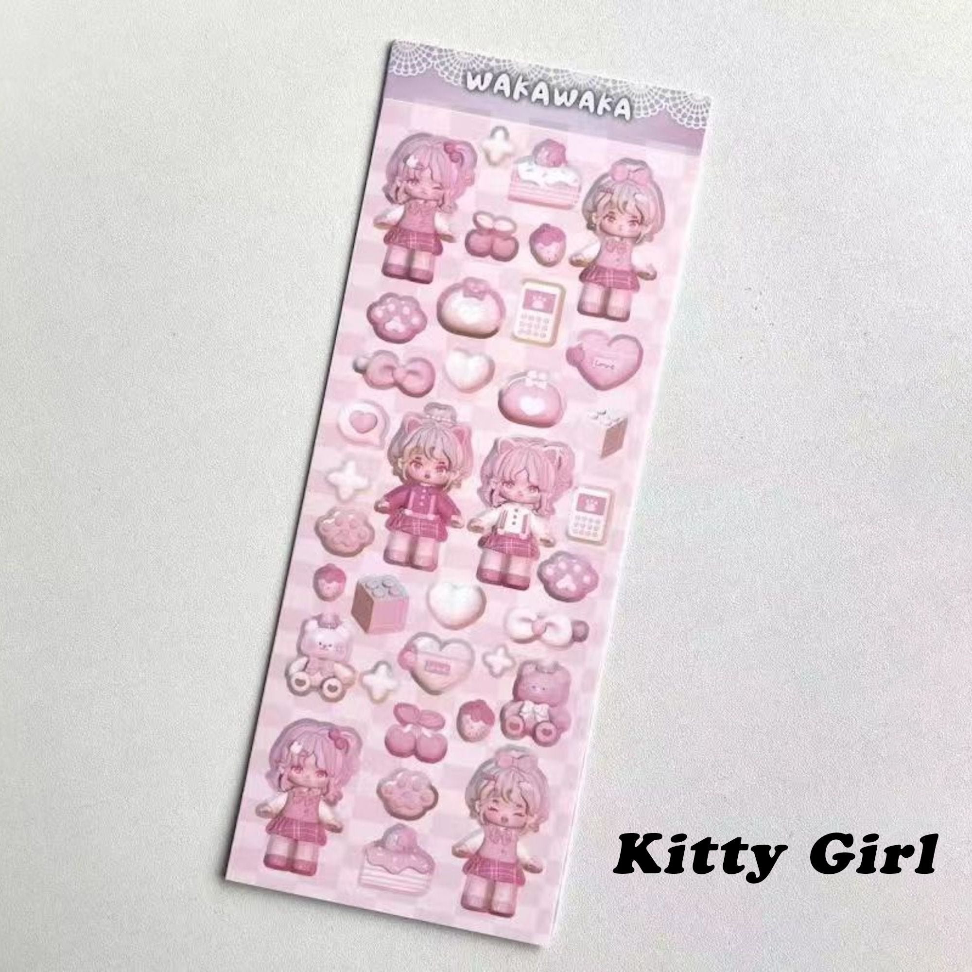 Kpop Polco Deco Stickers waka Girl Sticker 1 PC - Etsy