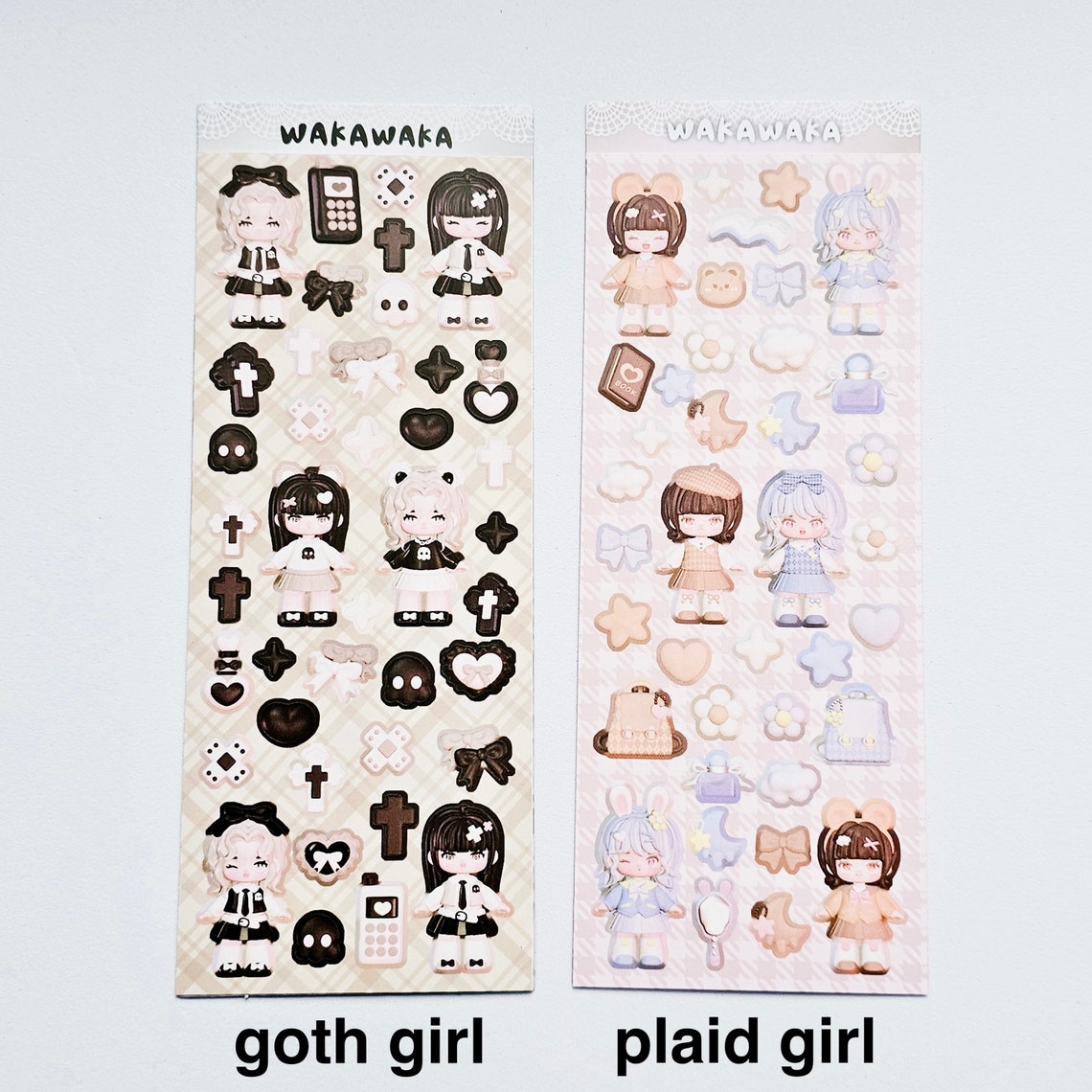 Kpop Polco Deco Stickers "waka Girl" Sticker - 1 PC | Kawaii Cute Kpop ...