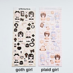 Kpop Polco Deco Stickers "waka Girl" Sticker - 1 PC | Kawaii Cute Kpop ...