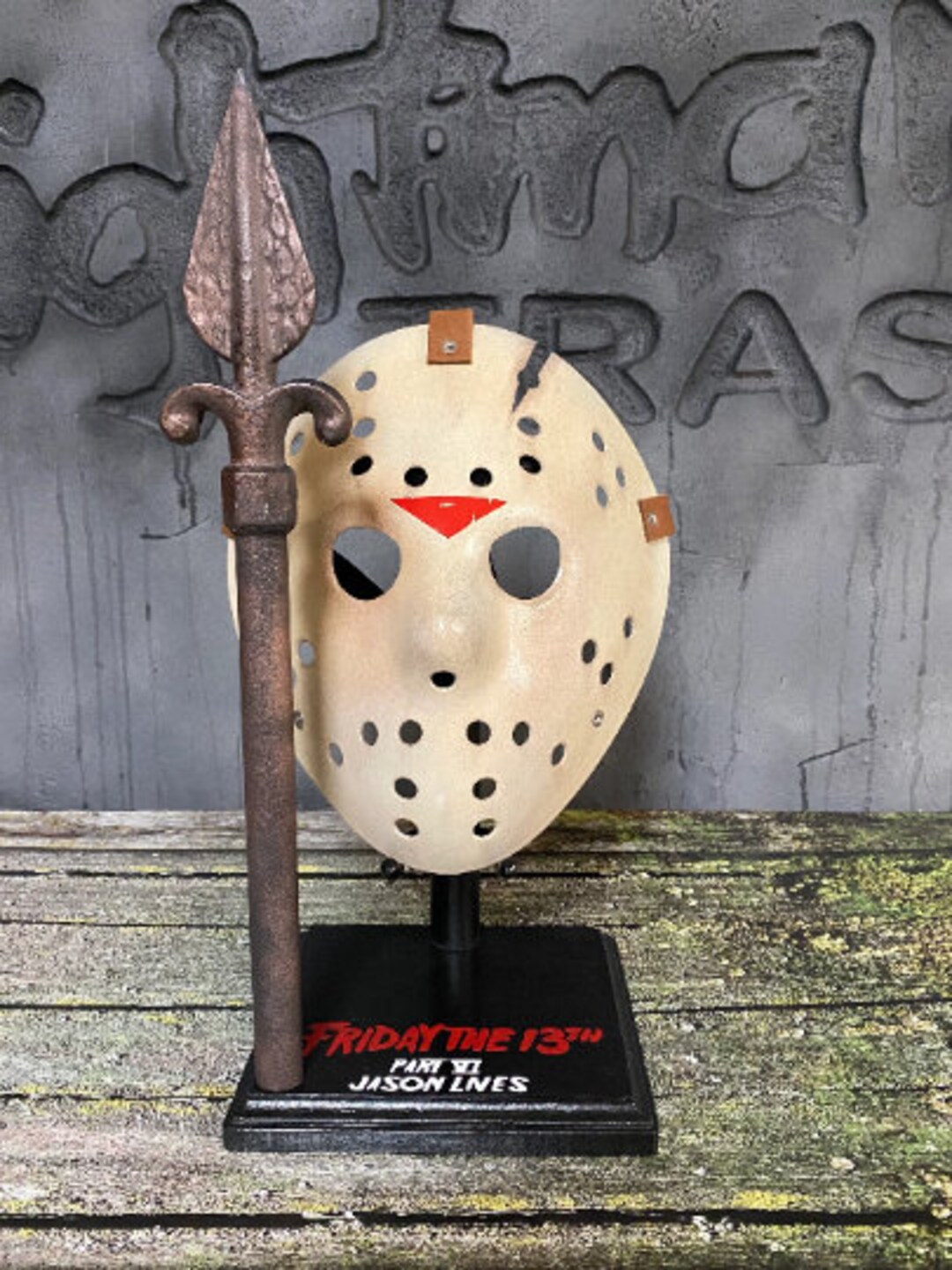 Friday the 13th Jason Voorhees Mask Part 6 Jason Lives With - Etsy