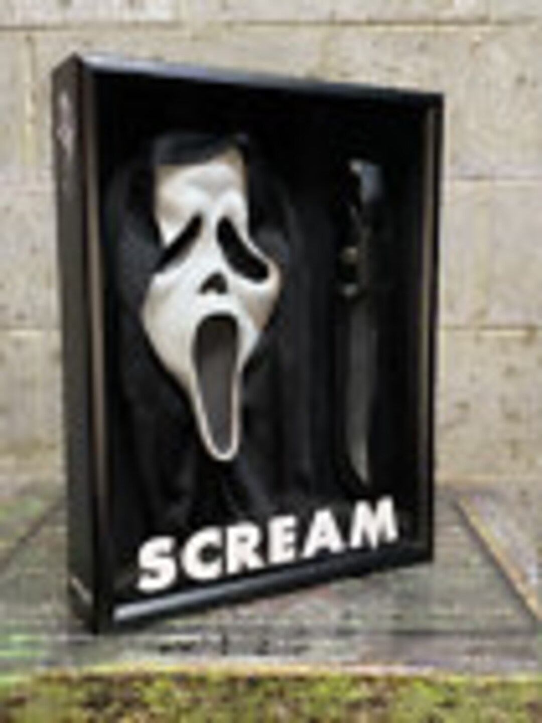 Scream Movie Ghostface Mask & Knife Horror Prop Replica - Etsy
