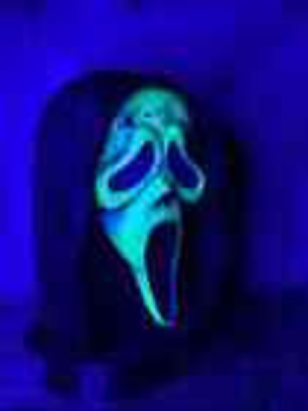 STAB Scream 6 Ghostface Mask Rehaul Green Glow in the Dark - Etsy