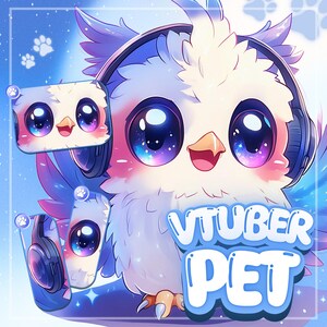 Custom Vtuber Avatar, Vtuber Pet, Pet Vtuber Model, Animal Vtuber ...