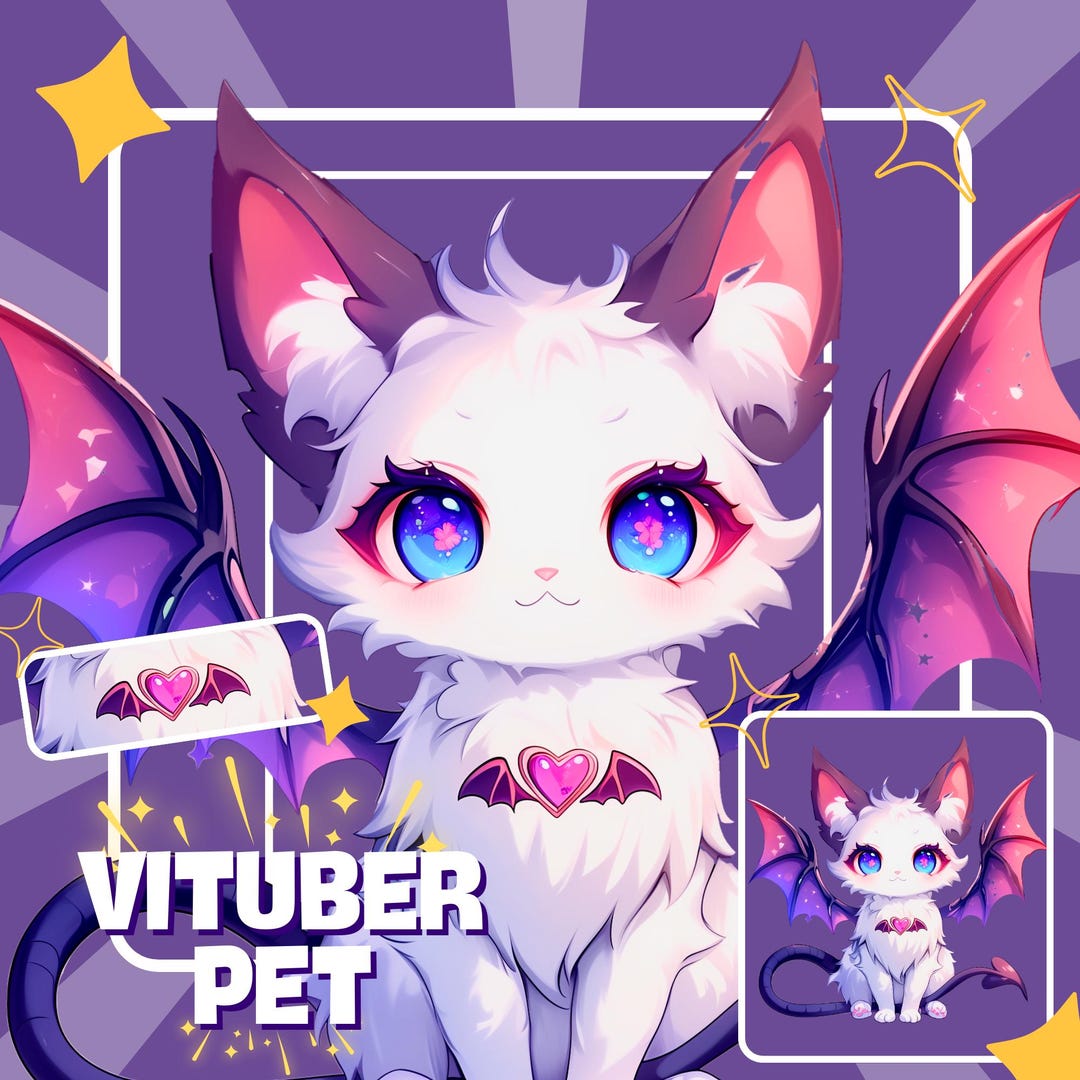Custom Vtuber Avatar | Vtuber Pet, Pet Vtuber Model, Animal Vtuber ...