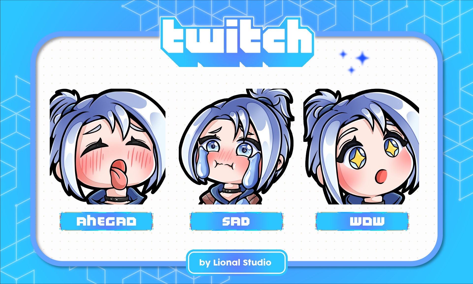 Custom Emotes Chibi Twitch Emotes Pack Discord Emotes Pack - Etsy Ireland