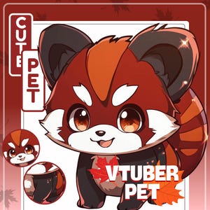 Custom Vtuber Avatar, Vtuber Pet, Pet Vtuber Model, Animal Vtuber ...