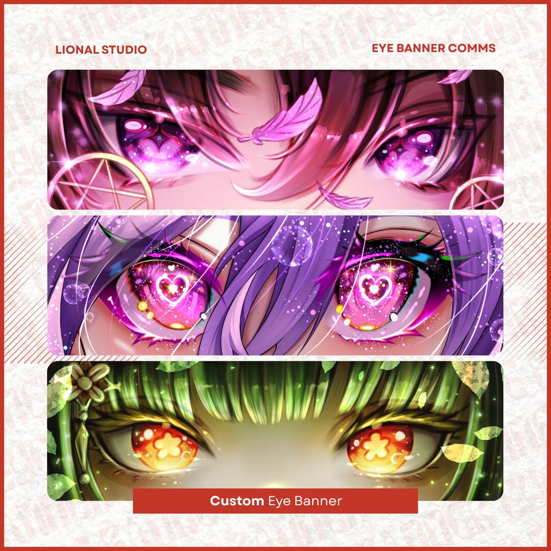 Custom Twitch Banner | Eye Banner, Eye Banner Animation, Twitch Banner ...