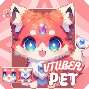 Custom Vtuber Avatar, Vtuber Pet, Pet Vtuber Model, Animal Vtuber ...