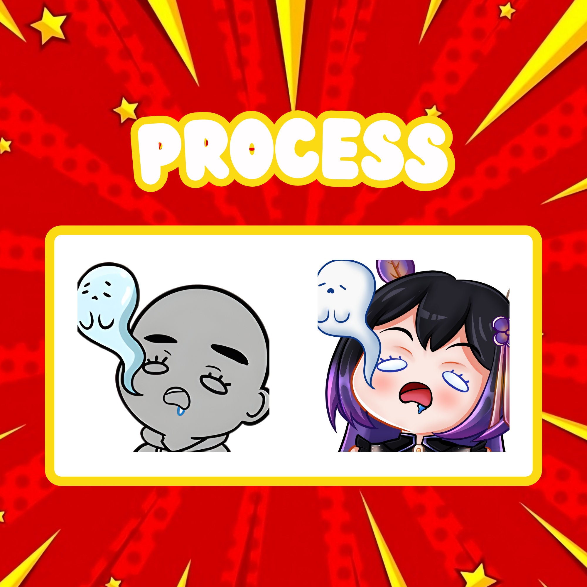 Custom Emotes Chibi Twitch Emotes Pack Vtuber Emotes Emotes - Etsy Portugal