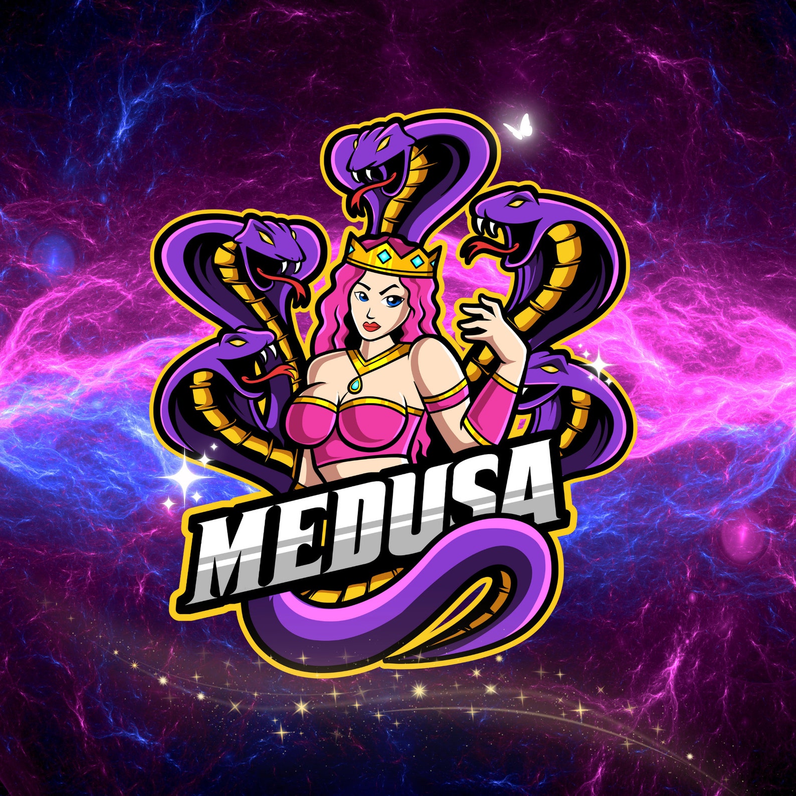 Custom Gaming Logo Design for Your Streams E-sport, Twitch and Youtube ...