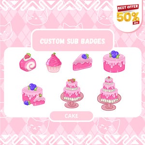Custom Badges and Sub Badges of Vtuber | Twitch Bits, Animals, Pets ...