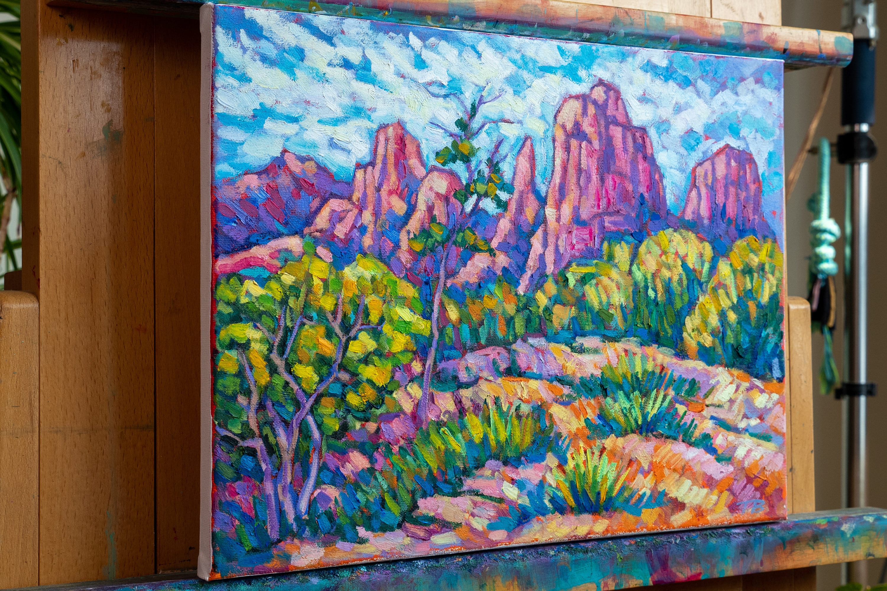 Arizona Landscape Impressionist Painting Landscape Painting - Etsy