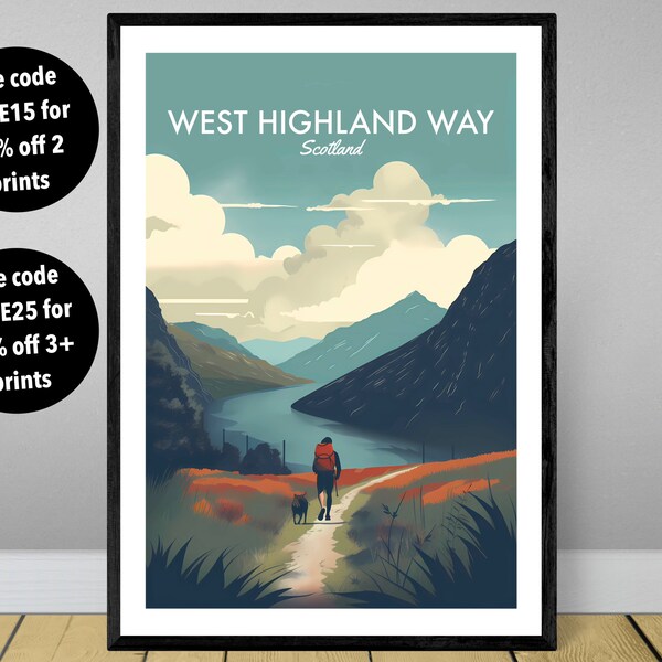 Scotland Poster - Etsy