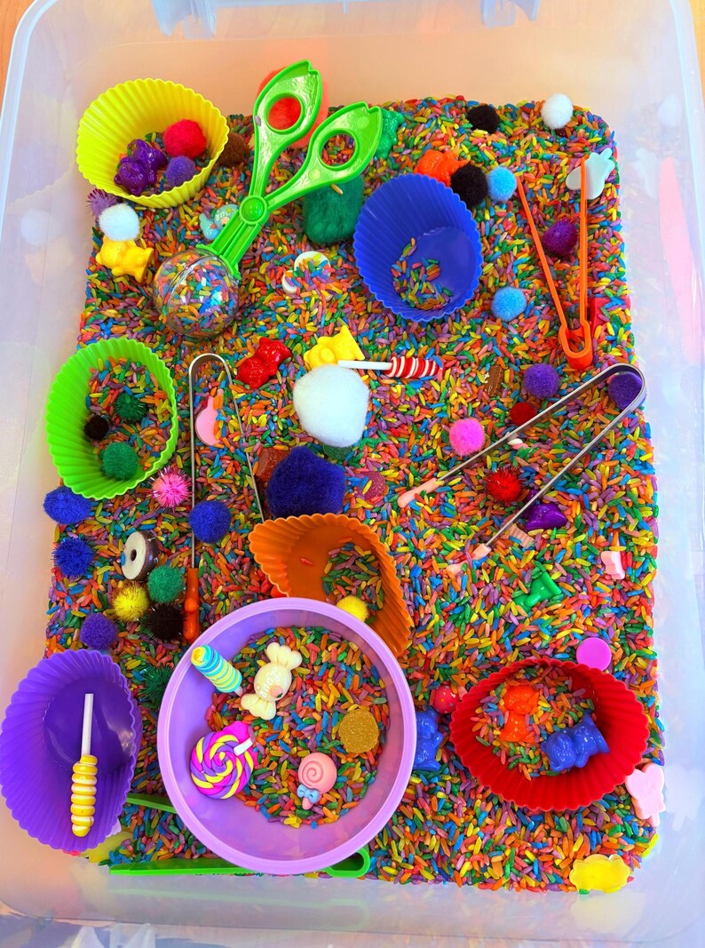 Wonder Sensory Bin – Ice Cream/candy Theme | Calming Play | Ready-to-go ...