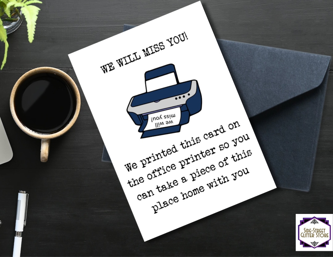 Printable Farewell Card for Coworker or Boss Heartfelt - Etsy