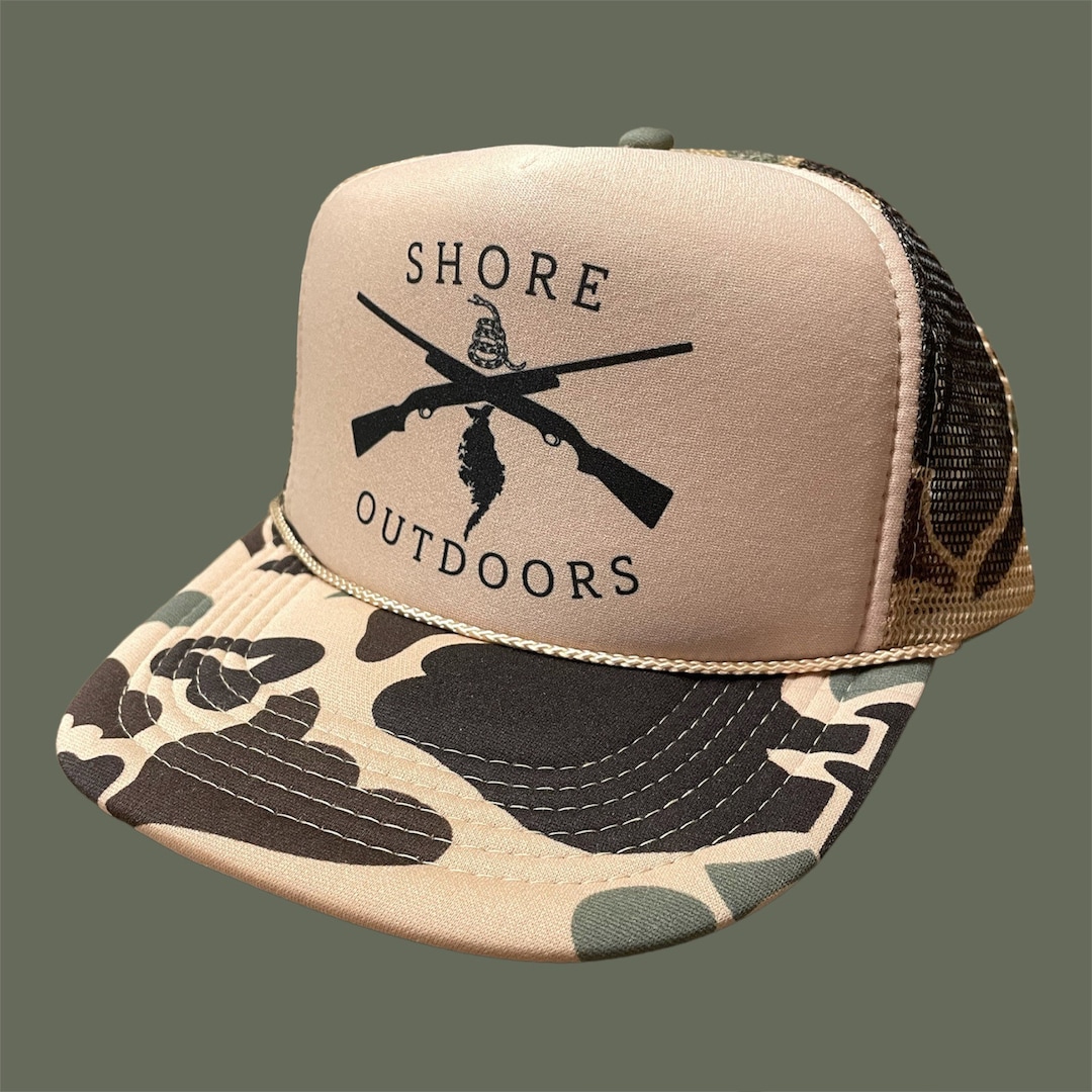 Shore Outdoors Old School Duck Camo Trucker Hat - Etsy