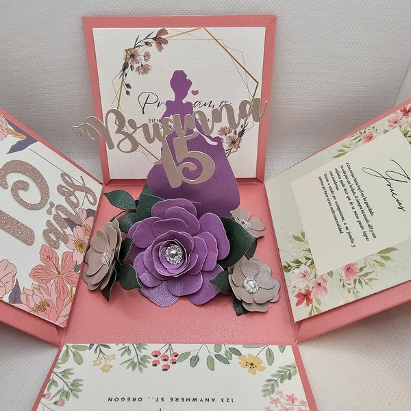 Quinceañera Invitations - Etsy