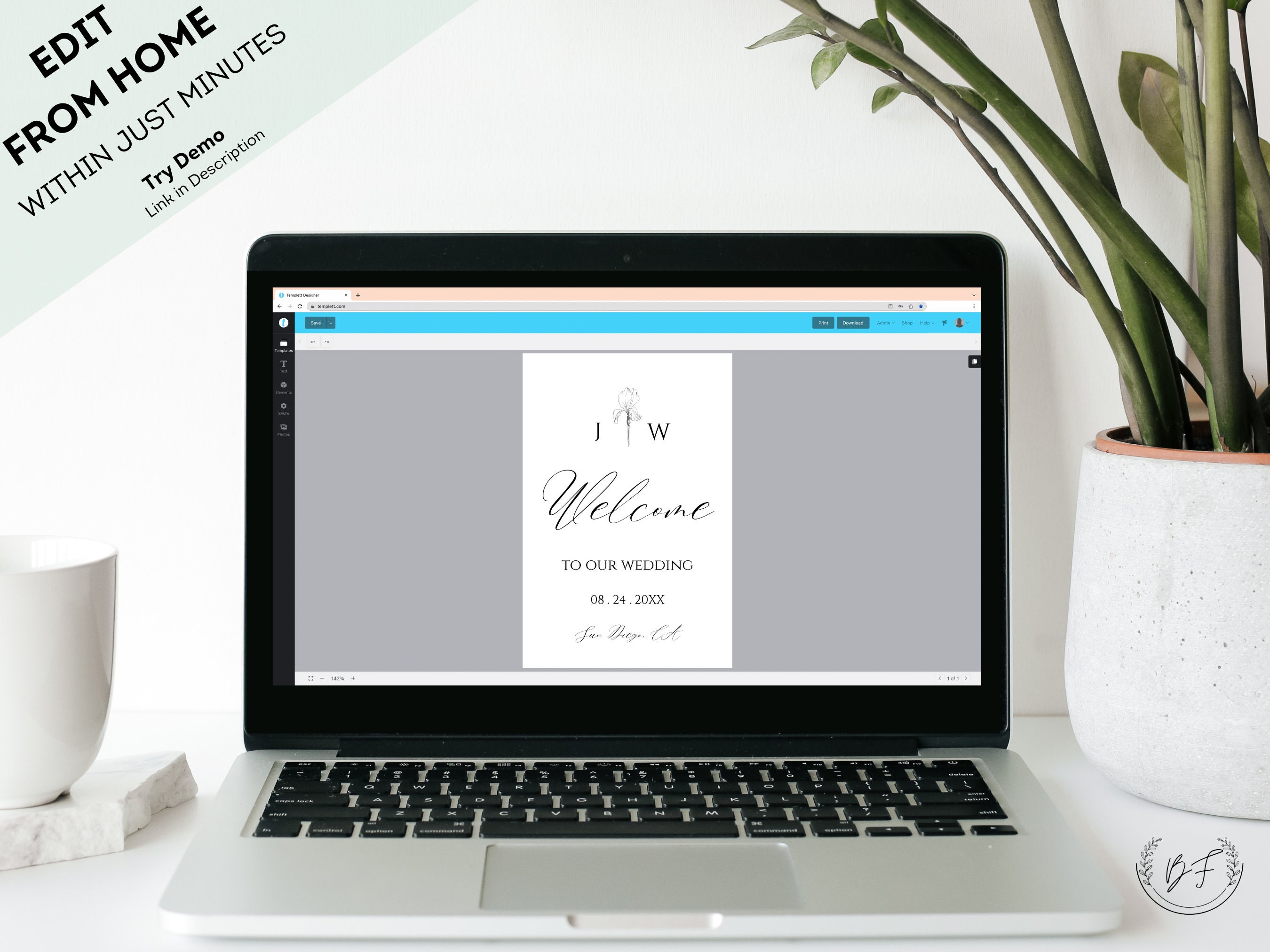 Minimalist Wedding Welcome Sign Welcome Wedding Sign Script - Etsy