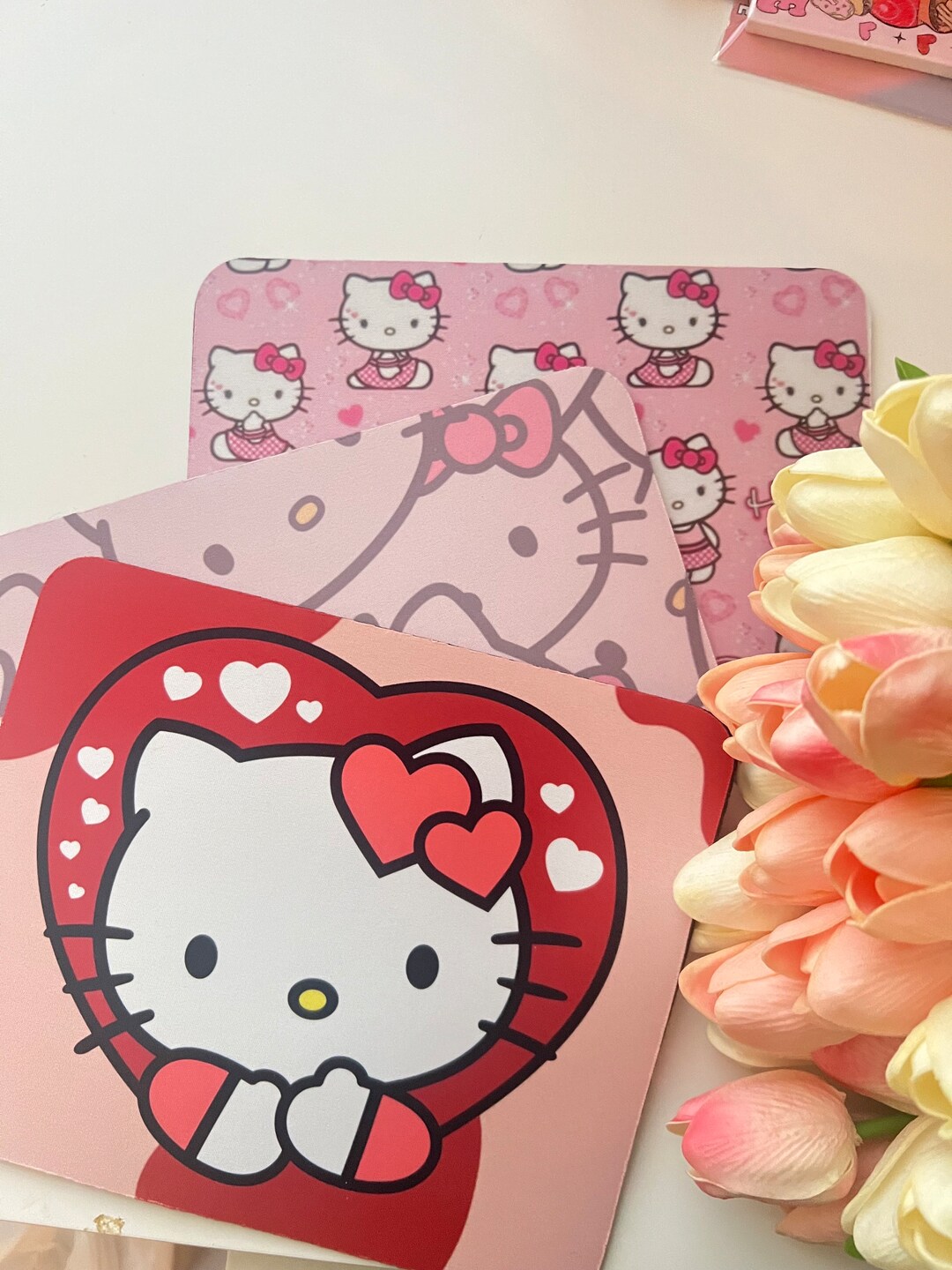 Hello Kitty Mousepad - 11 Different Designs - Hello Kitty Desk ...