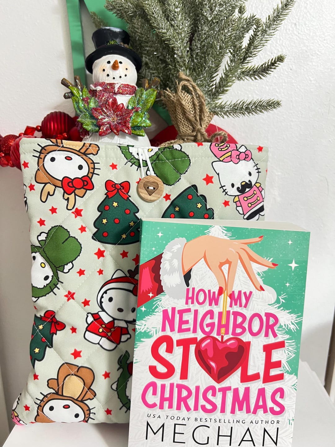 Christmas Book Sleeve Cover - 15+ Designs - Bookish Gifts - Handmade ...