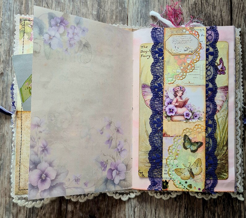Pair of Journals Violet and Primrose. - Etsy