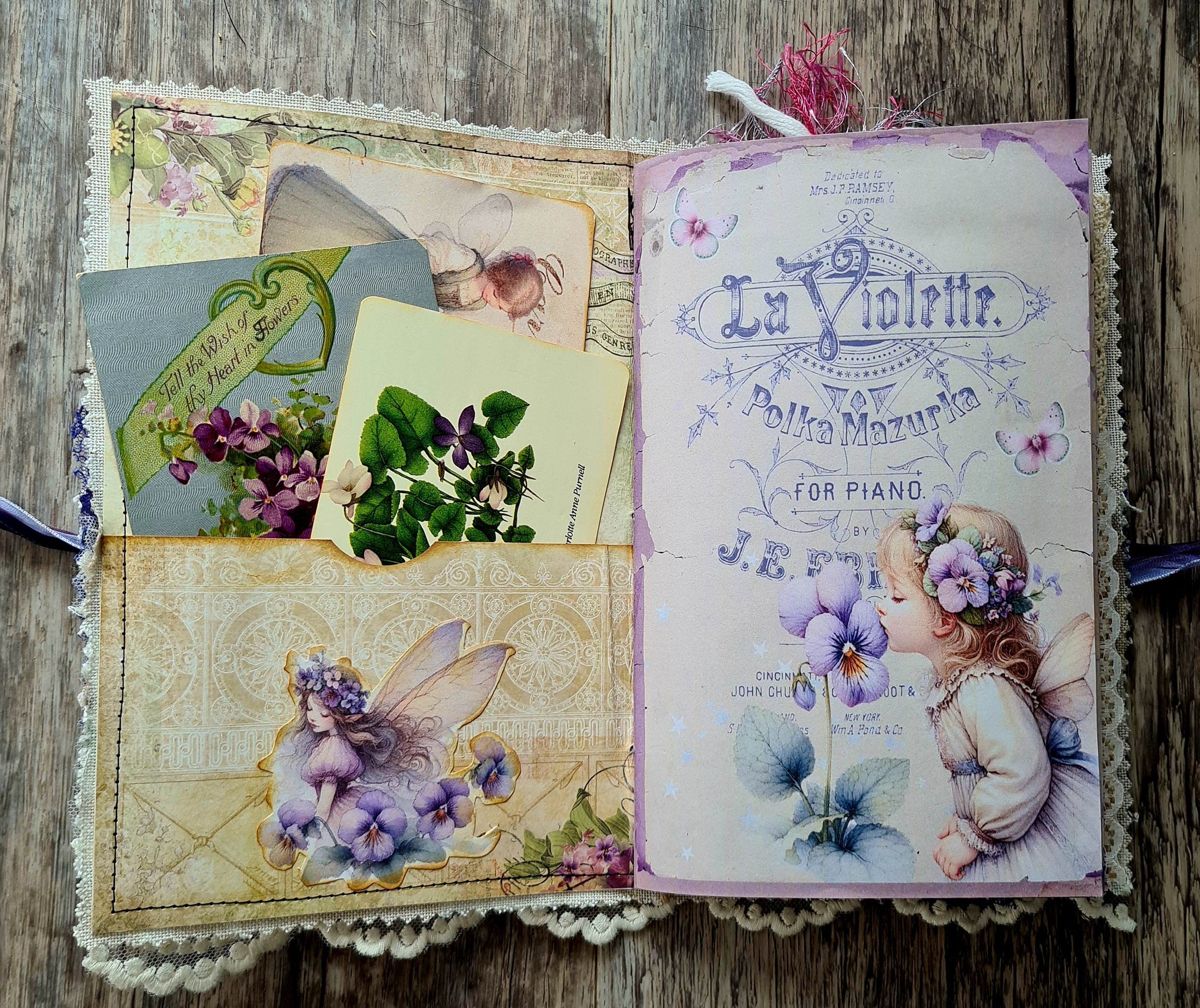 Pair of Journals Violet and Primrose. - Etsy