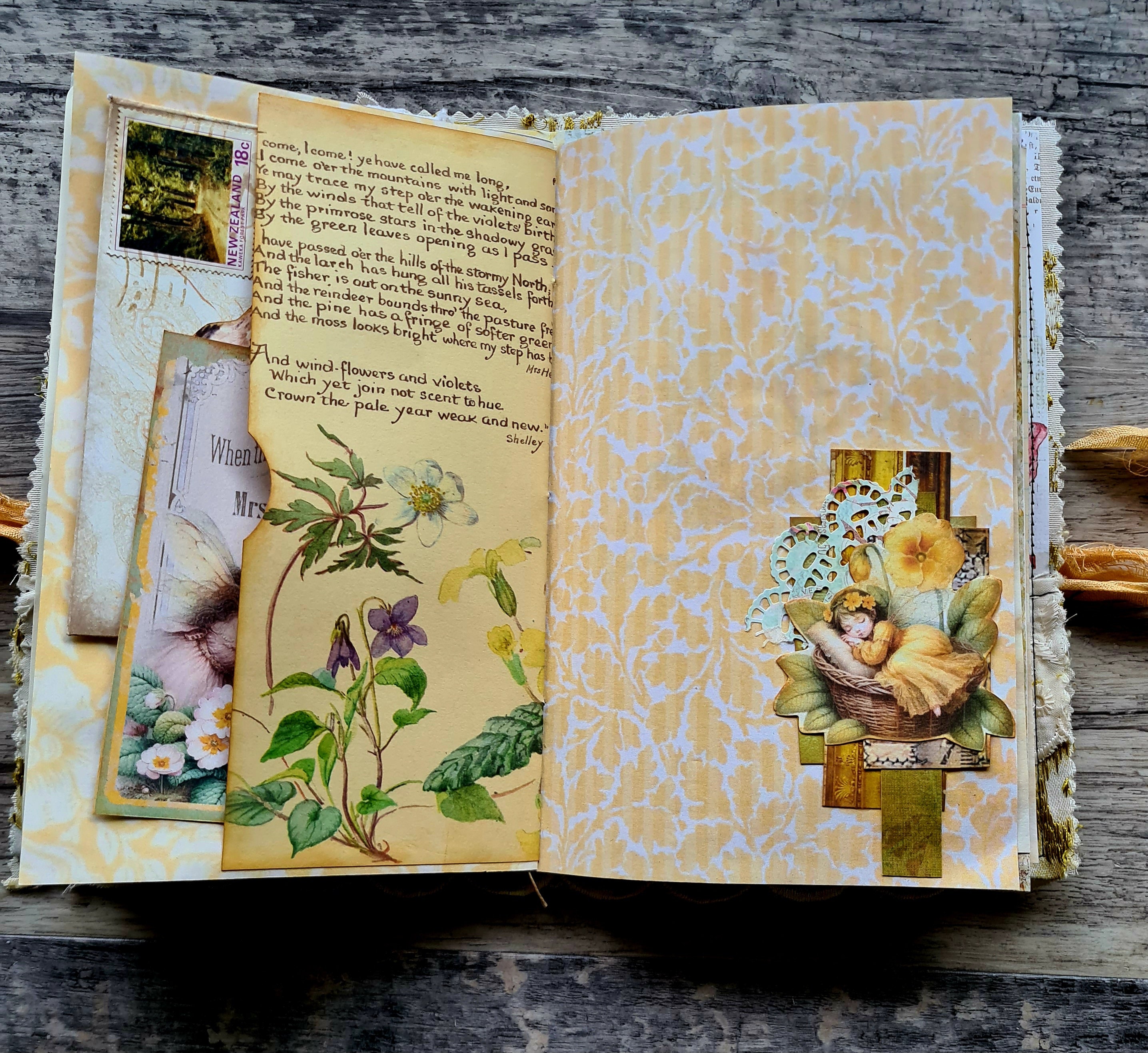 Pair of Journals Violet and Primrose. - Etsy