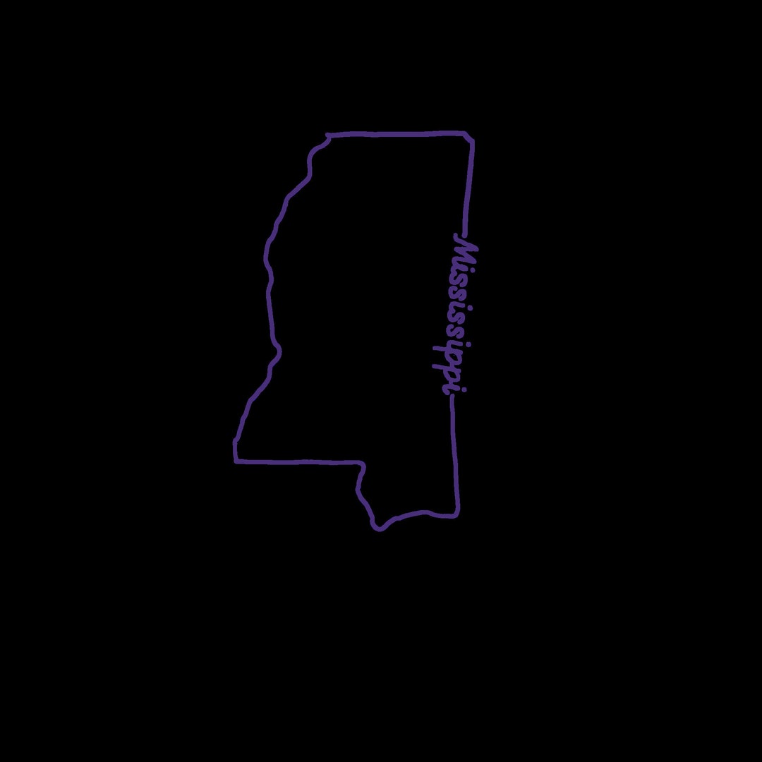 Digital State Decals - Mississippi - Etsy